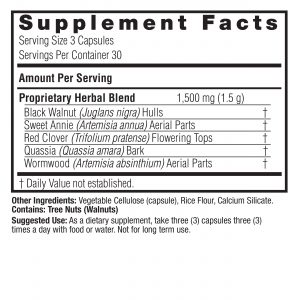 Black Walnut Complex 90 V-Caps Certified Authentic | Nature's Answer