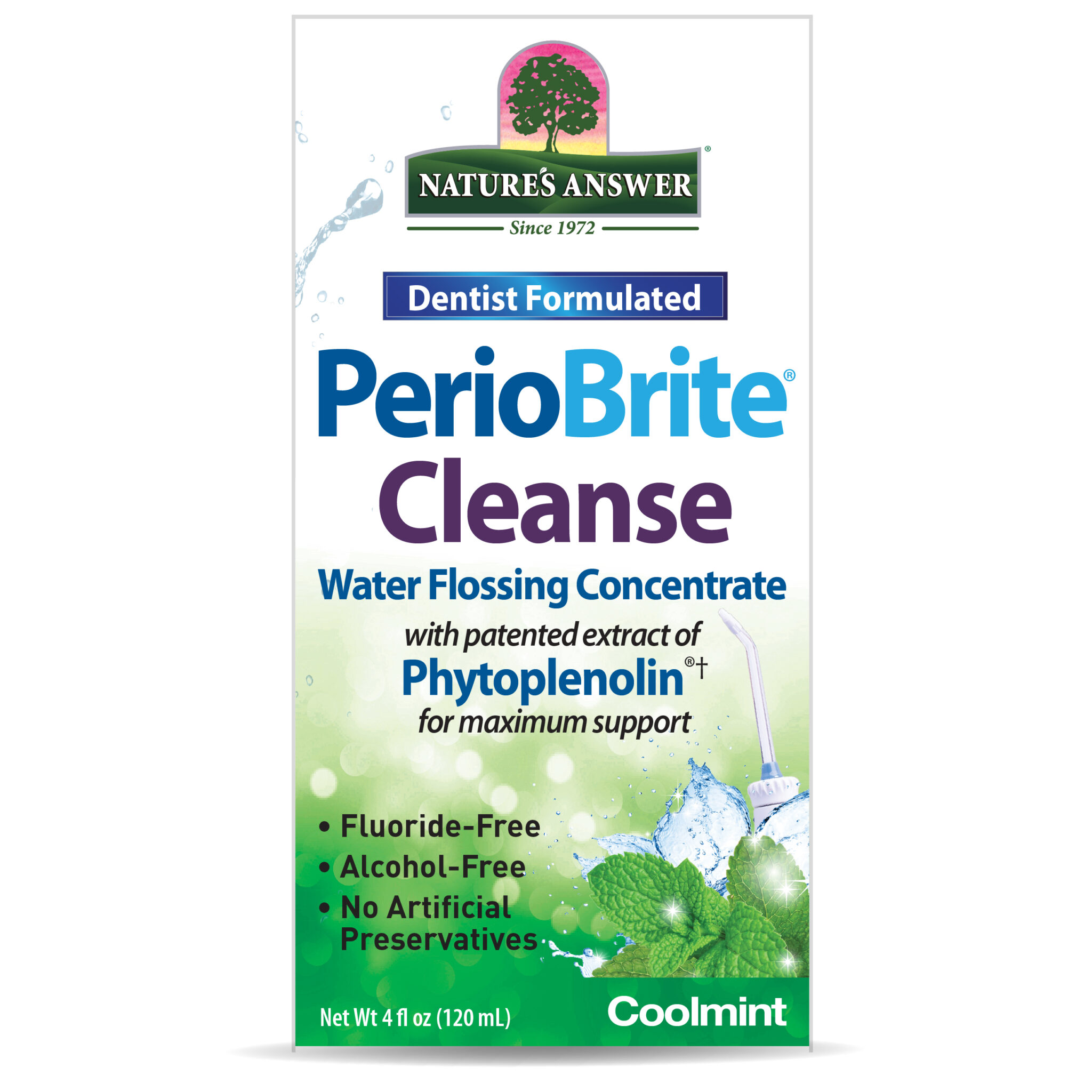 PerioBrite Cleanse Oral | No Fluoride, Alcohol or Preservatives
