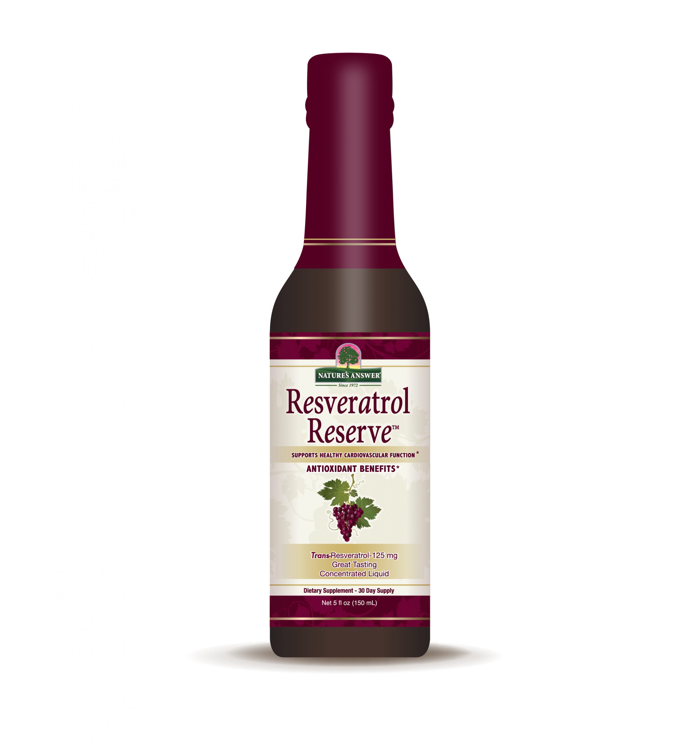 Resveratrol Reserve Liquid 5oz – Nature's Answer The highest quality ...