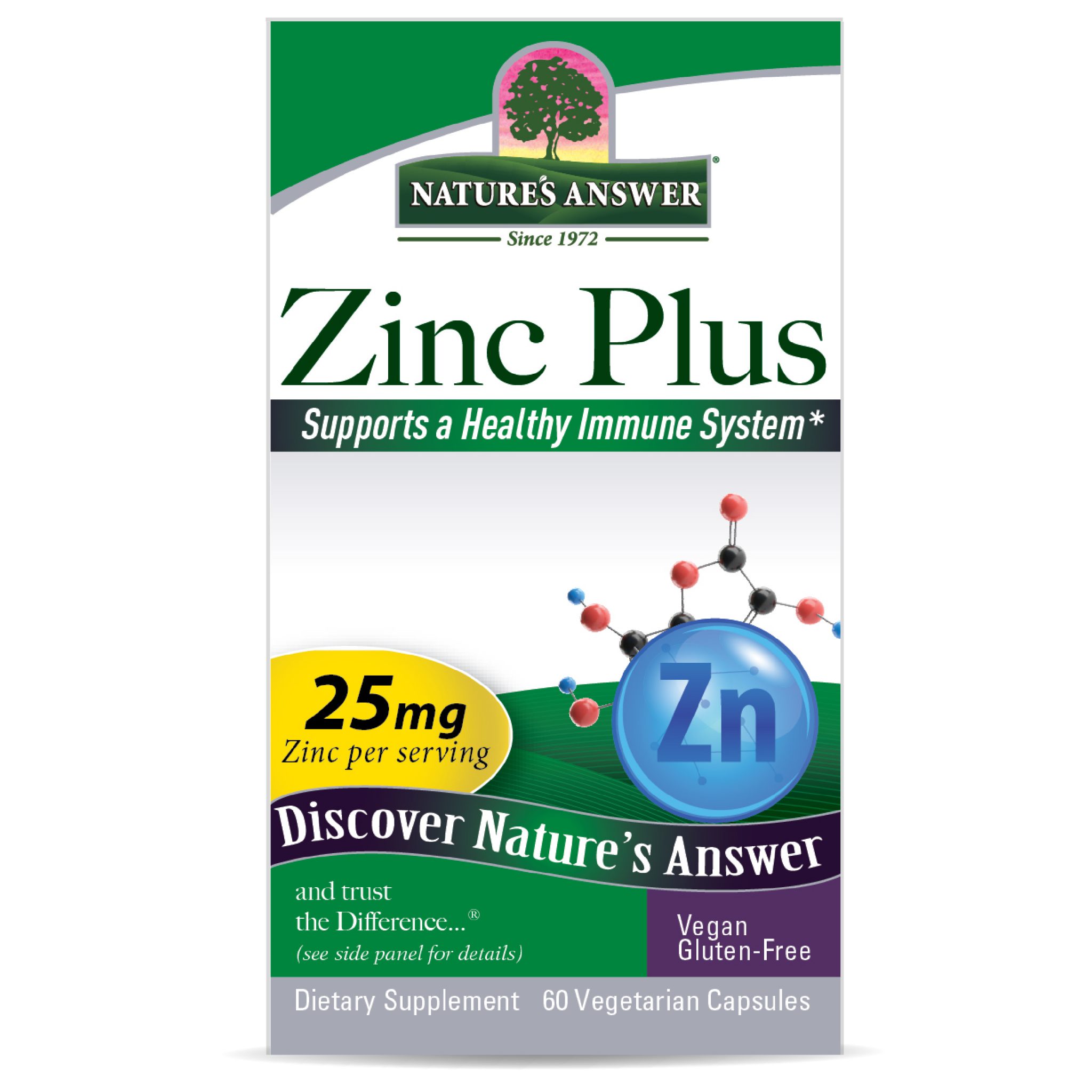 Zinc Plus | includes specific nutrient choices selected for their
